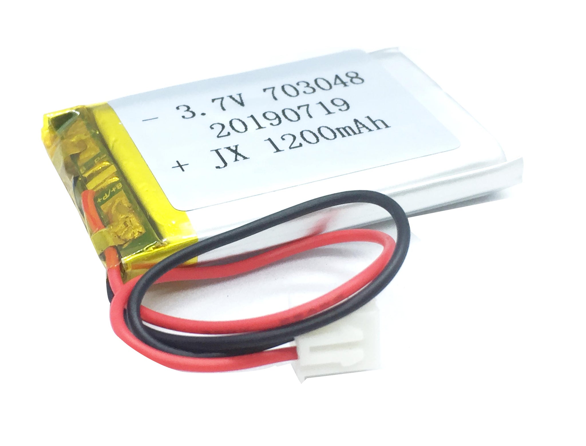 Battery Lithium Ion Polymer 3.7v 1200mAh Philippines | Circuitrocks