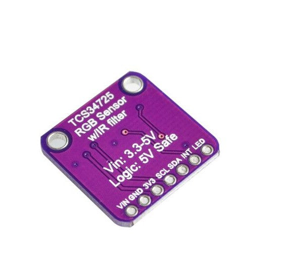 Color RGB Sensor with IR filter and White LED TCS34725 Philippines | Circuitrocks