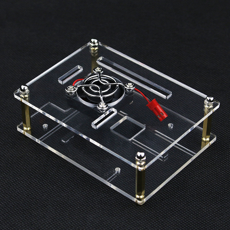 Raspberry Pi 3 Acrylic Case With Cooling Fan Philippines Circuitrocks