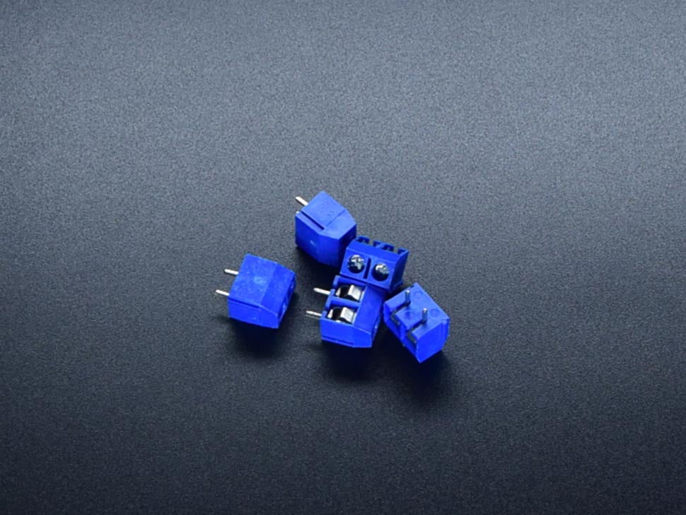 Screw Terminals 2Pin Pitch 5mm 5PCS — Electronics Part | Circuitrocks