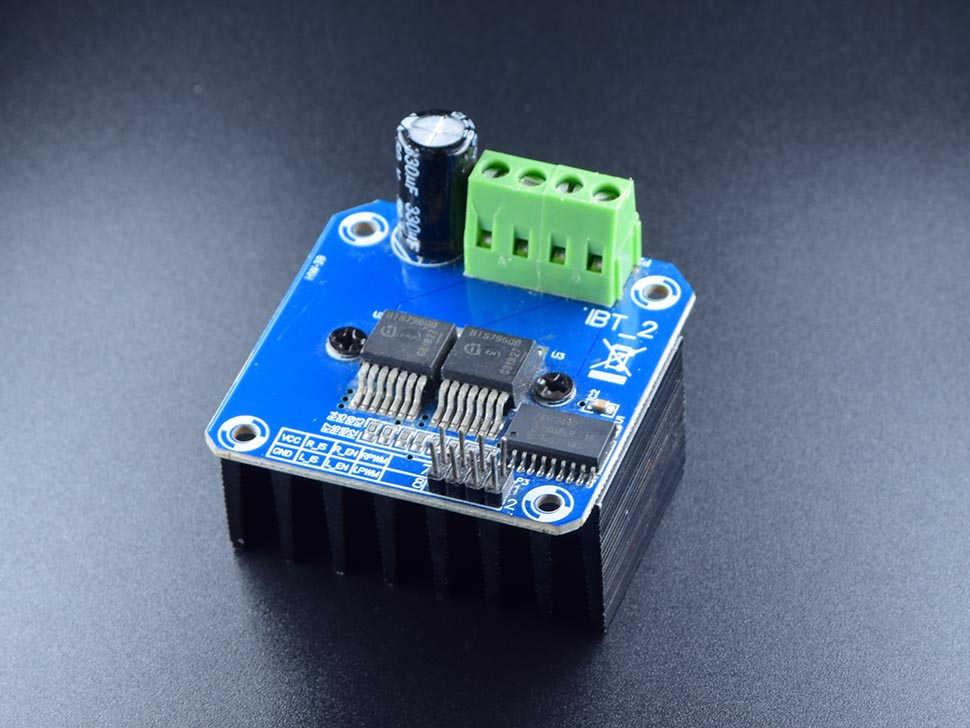 Motor Large Current Driver Module BTS7960 43A Philippines | Circuitrocks