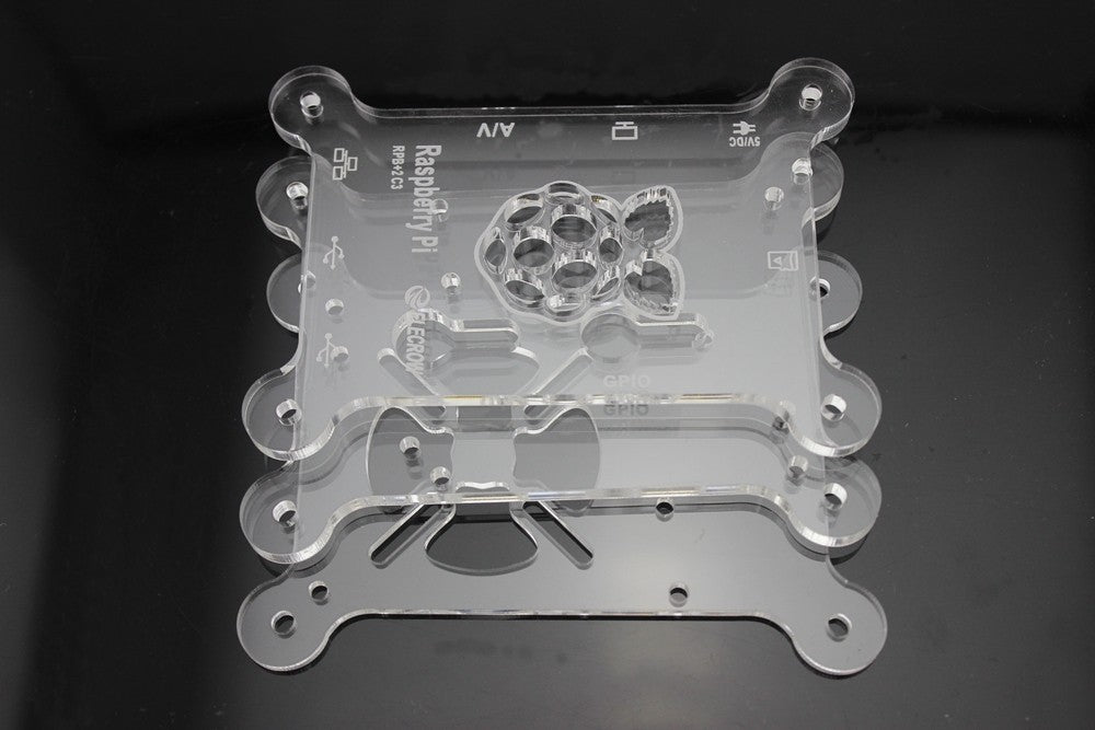 Raspberry Pi Acrylic Bracket Kit Spark Supercomputer Cluster